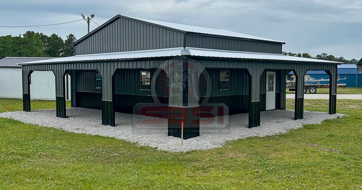 Metal Carports | Steel Buildings & Structures, Inc