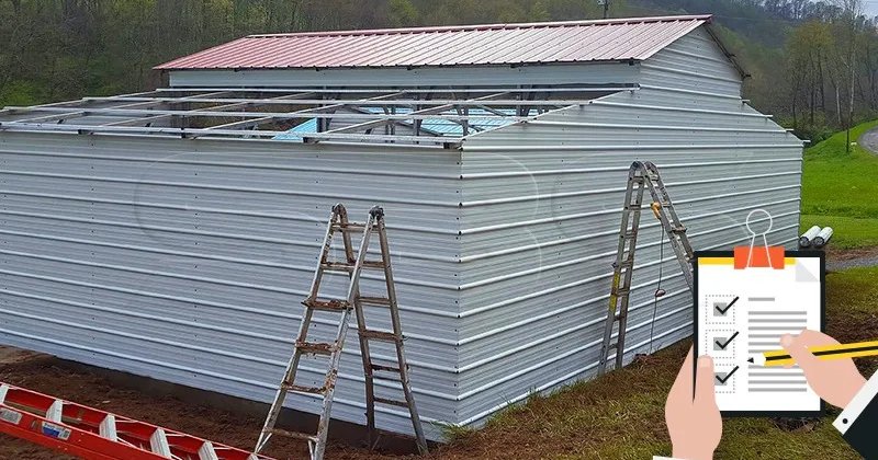 Metal Building Installation Checklist | Steel Buildings & Structures, Inc