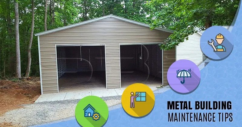 Metal Building Maintenance Tips | Steel Buildings & Structures, Inc